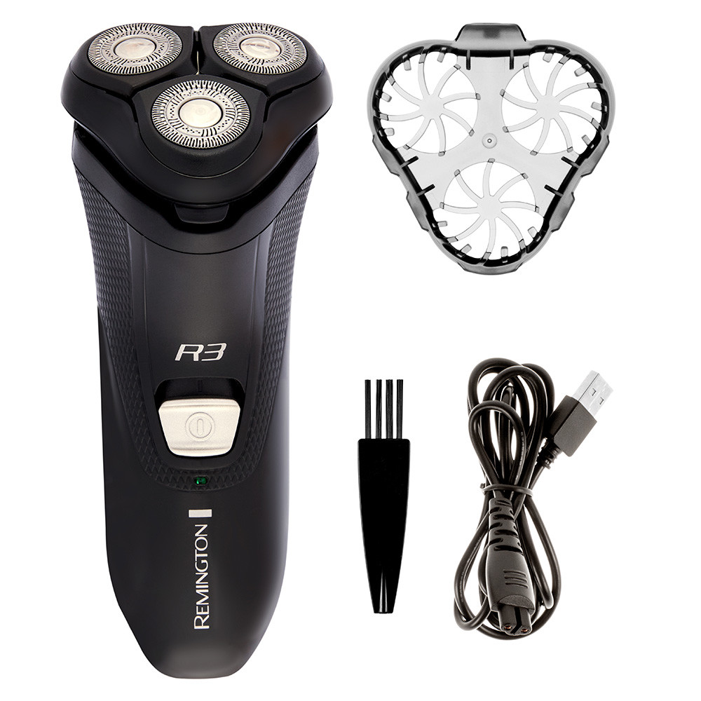 AFEITADORA ROTATIVA REMINGTON R3 R3011 GRAPHITE SERIE OPP- NGO