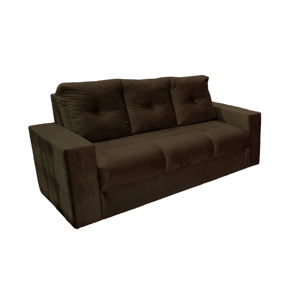 SOFA RUBI 3-2 LUGARES GRIS METAL OSCURO INVERFIN